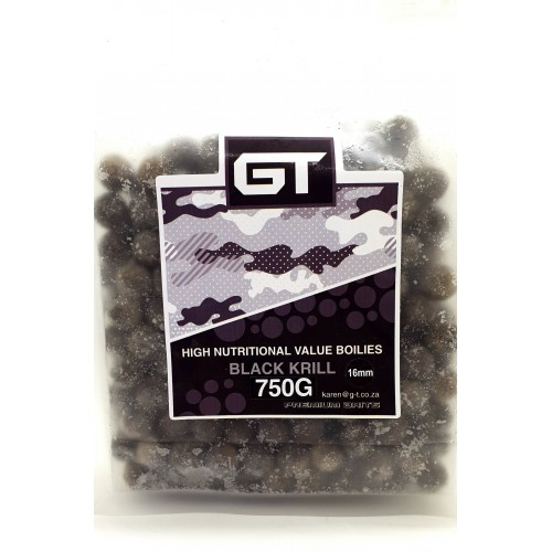 BOILIES BLACK KRILL 16MM 750G GT