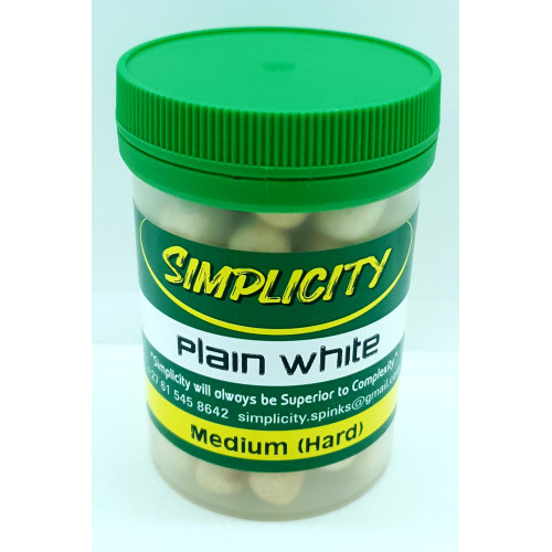 FLOAT HARD PLAIN WHITE 100ML-SIMPLICITY