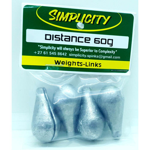 WEIGHT LINK 60G QTY 4-SIMPLICITY